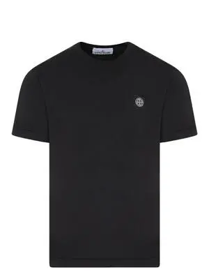 Stone Island Cotton T-shirt - Black