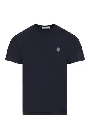 Stone Island Cotton T-shirt - Blue