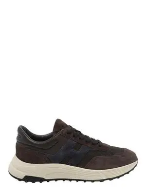 Hogan Hyperlight Leather Sneakers - Brown