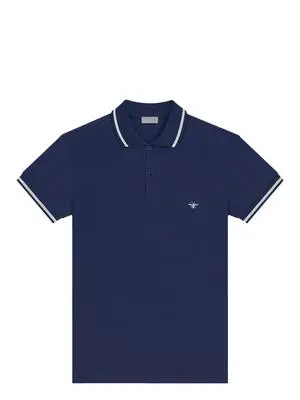Dior Bee Polo Shirt - Blue