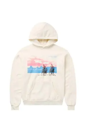 ONE OF THESE DAYS Graphic Pullover Hoodie - Cream