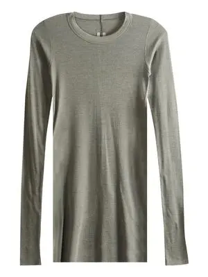 Rick Owens Rib Long-sleeve T-shirt - Brown