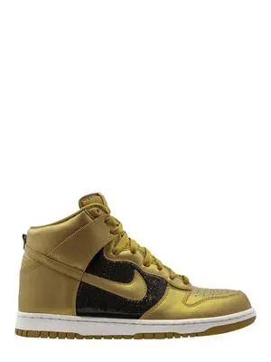 Nike Dunk High "metallic - Gold