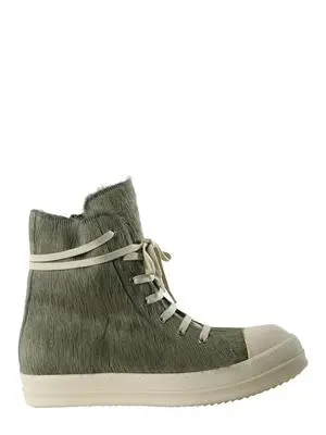 Rick Owens High Top Sneakers - Tan