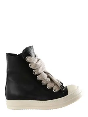 Rick Owens Jumbolace Sneakers - Black