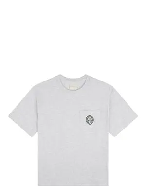 Aimé Leon Dore Botanical Crest Pocket T-shirt - Grey
