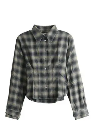 Our Legacy Envelope Long-sleeve Shirt In Yukon Check Woolton - Multicolor