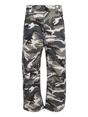 Balenciaga Camouflage Ski Trousers - Grey
