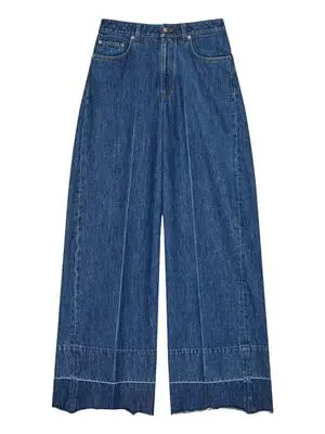GIVENCHY Givenchy Wide Leg Denim Trousers