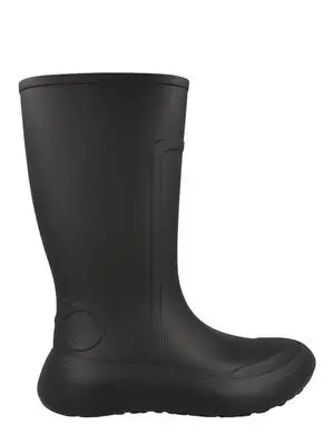 FERRAGAMO Gancini Logo Boots - Black