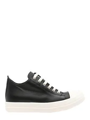 Rick Owens Low Top Sneakers - Black