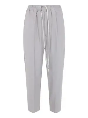 RICK OWENS Rick Owens Cropped Drawstring Pants