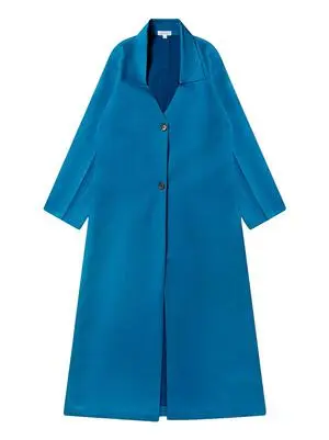 ESCALE Escale Cerulean Long Coat