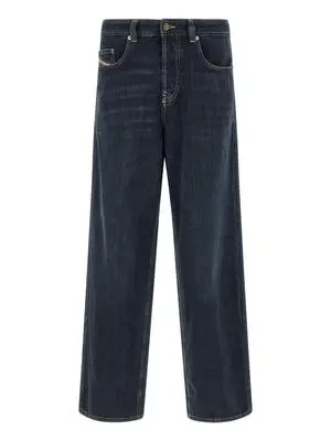 DIESEL® 2001 D-macro Wide Leg Jeans - Blue