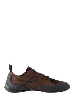 Loewe Grip Suede Sneakers - Brown