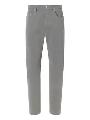 FRAME Modern Straight Lyocell-blend Jeans - Gray