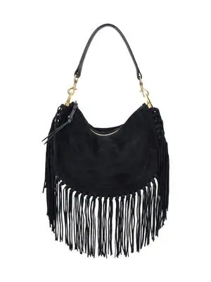 Isabel Marant Étoile Oskan Soft Shoulder Bag - Black