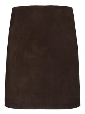 ROTATE BY BIRGER CHRISTENSEN ROTATE Suede Mini Skirt