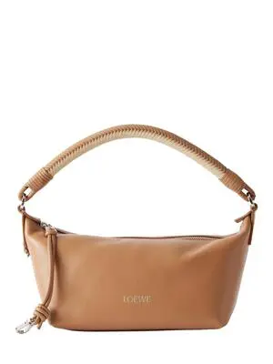 Loewe LOEWE Cala Leather Shoulder Bag Brown