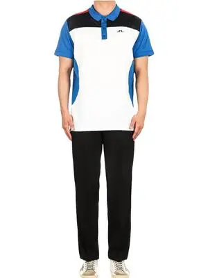 J. Lindeberg Golf Polo Shirt - Black
