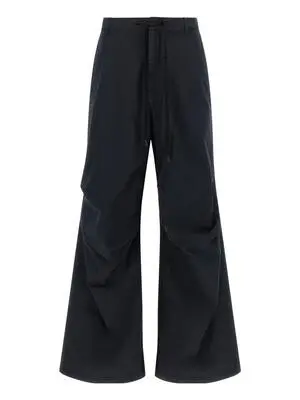 MAISON MARGIELA Mm6 Maison Margiela Wide Leg Pants With Signature Stitching