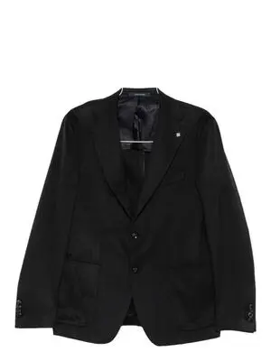 Tagliatore Single-breasted Blazer - Black