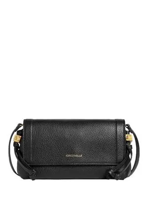 COCCINELLE Flap Shoulder Bag - Black