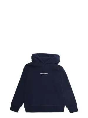 Dsquared2 Hooded Sweatshirt With Logo - Black