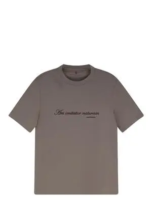 BRUNELLO CUCINELLI Crew Neck Short-sleeved T-shirt