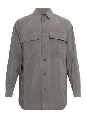 Giorgio Armani Oversized Pocket Shirt - Gray