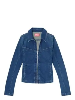 DIESEL® Diesel Denim Full-Zip Shirt
