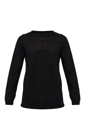 Rick Owens Long-sleeve Knit Top - Black