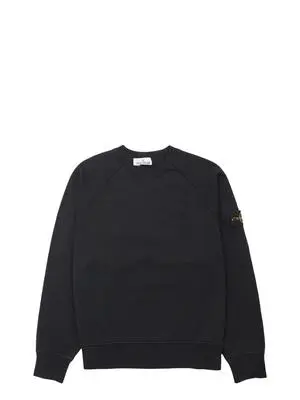 Stone Island Long-sleeve Crewneck Sweatshirt - Black