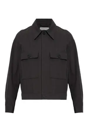 Studio Nicholson Collared Casual Jacket - Black