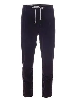 Eleventy Casual Pants With Waistband - Black