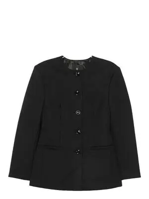 ANINE BING Anine Bing Single-Breasted Collarless Jacket