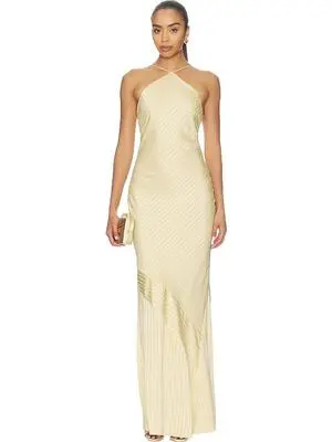 Amanda Uprichard Gabriella Gown - Cornsilk