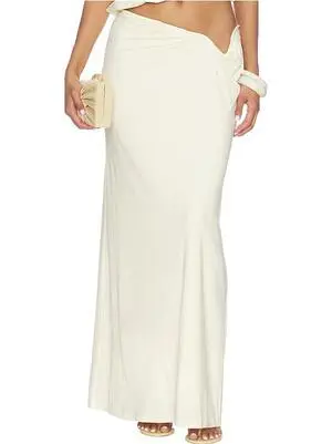 SNDYS. Alia Maxi Skirt - Cream
