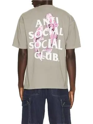 ANTI SOCIAL SOCIAL CLUB Koi Tee In Grey - Gray