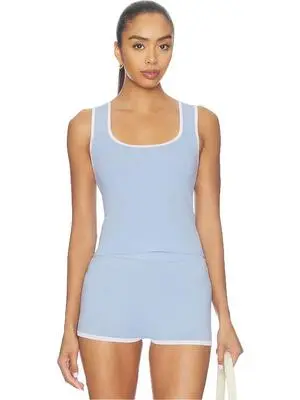 SNDYS. Anika Knit Top - Blue