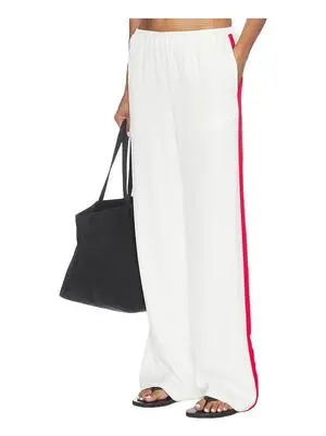 SNDYS. Reed Contrast Pant - Red
