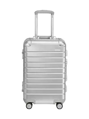 AWAY Aluminum Bigger Carry-on Suitcase - Silver