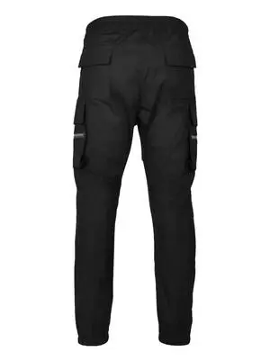 Rick Owens Multi-pocket Drawstring Track Pants - Black