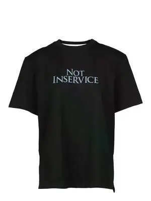 SRVC STUDIO Cut-out Detail T-shirt - Black