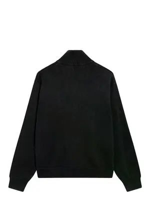 Carhartt Work In Progress Zip-up Knit Sweater - Black