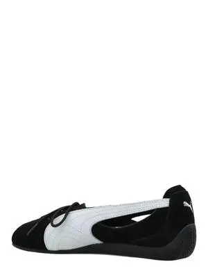 PUMA Speedcat Leather Ballet Flats - Black