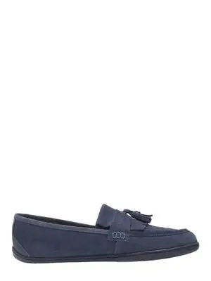 BE LENKA Fiorela Tassel Fringe Slip-on Flats - Blue
