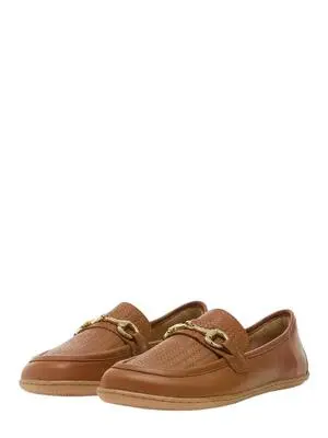 BE LENKA Divella Woven-panel Horsebit Loafers - Brown