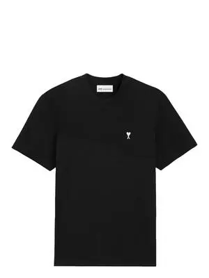 AMI Paris De Coeur T-shirt - Black