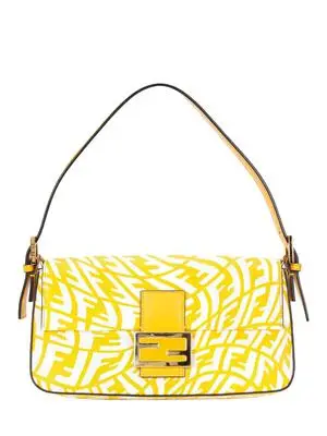 Fendi Baguette Shoulder Bag - Yellow